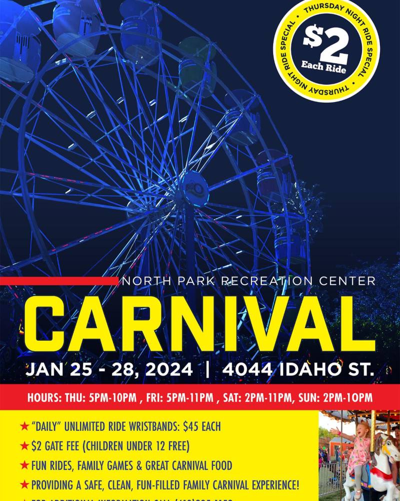 North Park Carnival in San Diego at North Park Recreation Center
