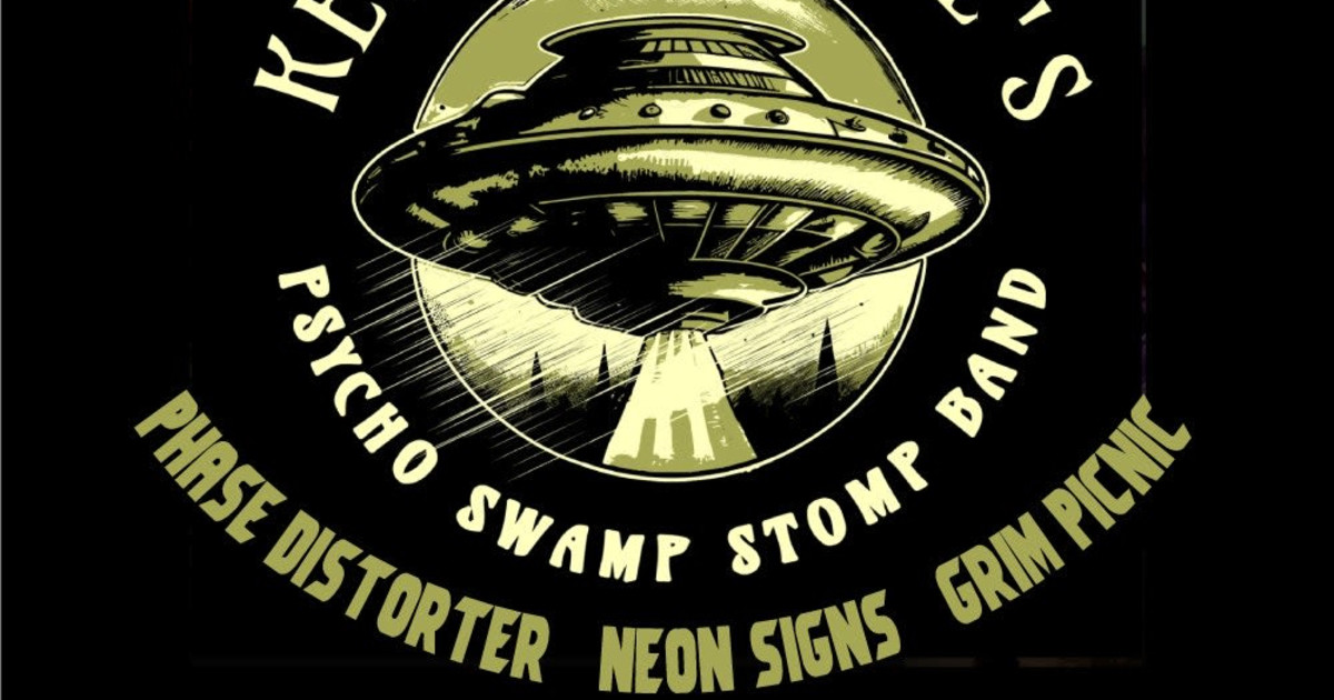 Keith Daniels Psycho Swamp Stomp Band, Phase Distorter, Neon