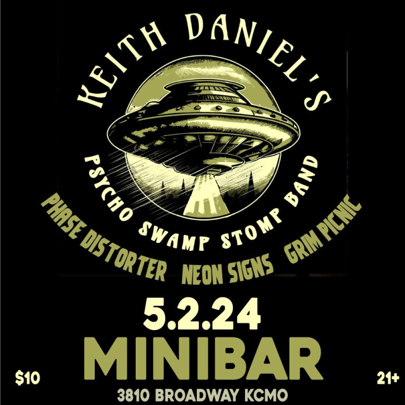 Keith Daniels Psycho Swamp Stomp Band, Phase Distorter, Neon