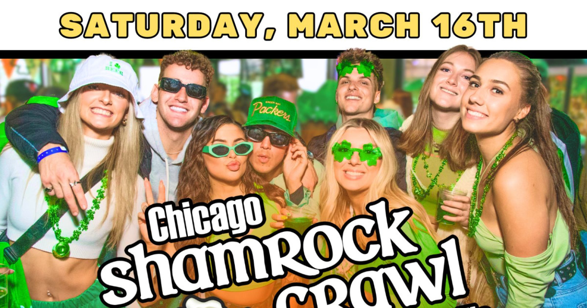 Chicago Shamrock Crawl - 20+ Bars! in Chicago at Wrigleyville's