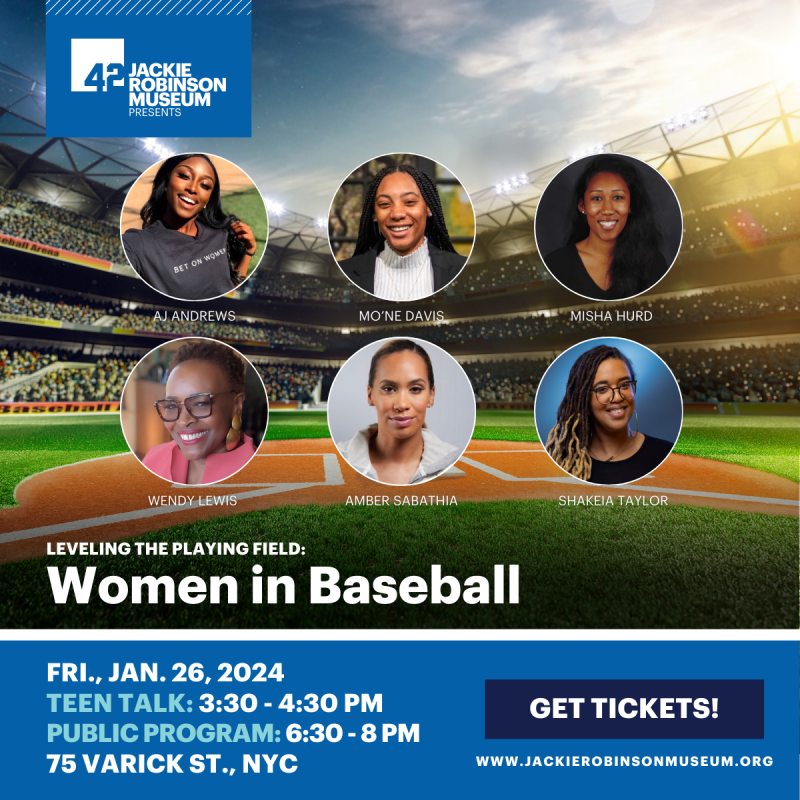 Leveling the Playing Field: Women in Baseball; Panel Discussion