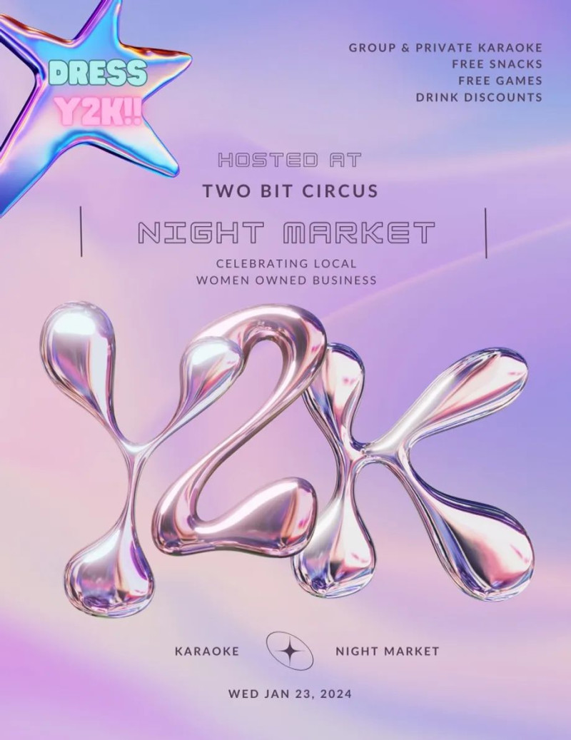 Night Market & Y2K Karaoke in Los Angeles, CA 90021 at Two Bit