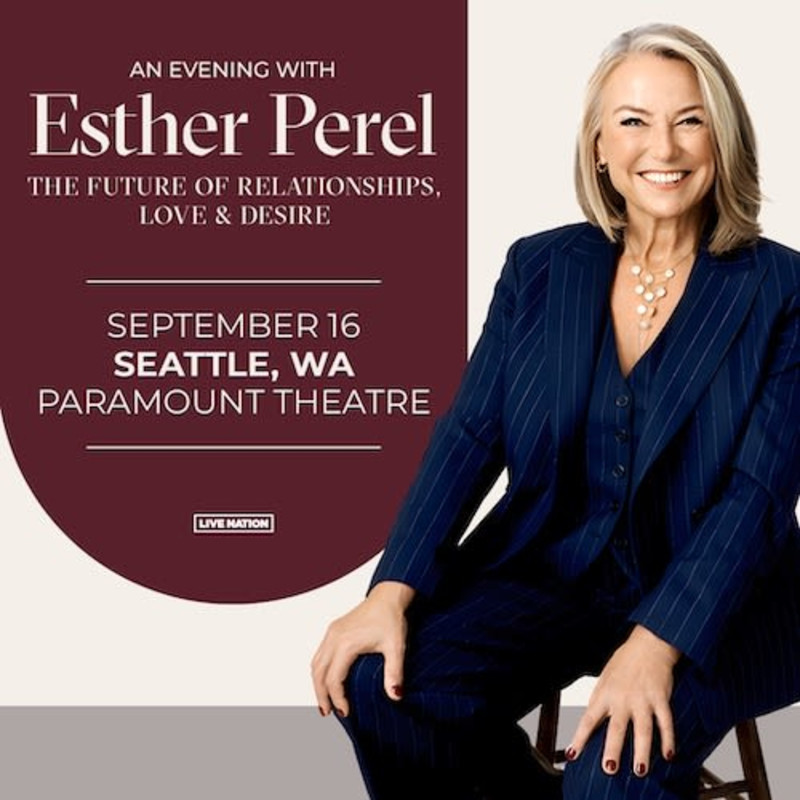 Esther Perel in Seattle at Paramount Theatre