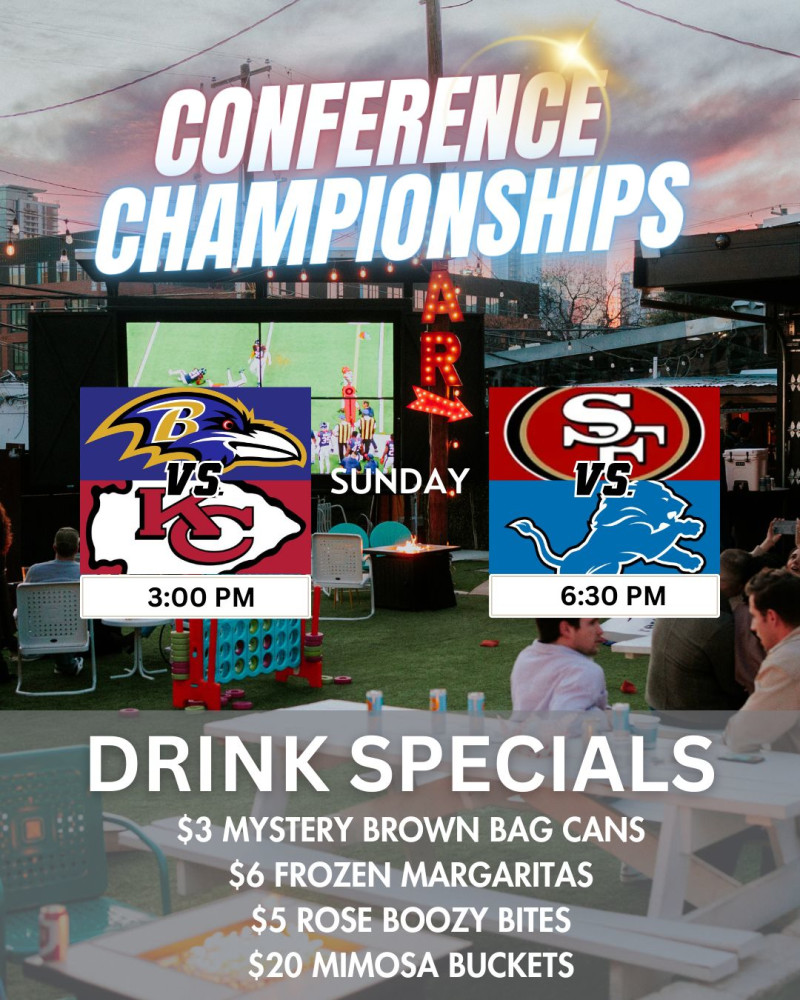 NFL Conference Championships Watch Party in Austin at Austin
