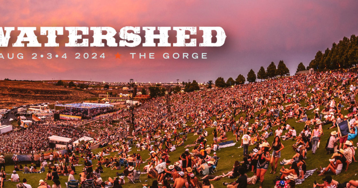 Watershed Festival in George at Gorge Amphitheatre