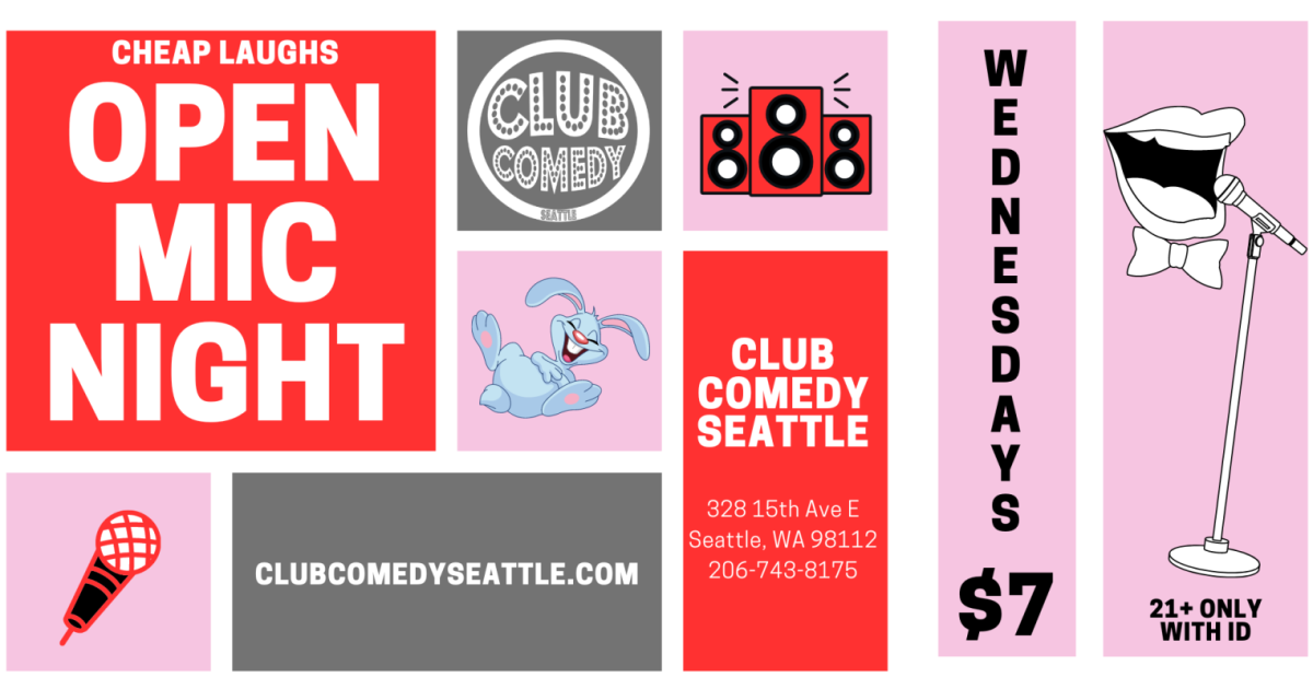 Club Comedy Seattle Cheap Laughs Open Mic Night in Seattle at Club