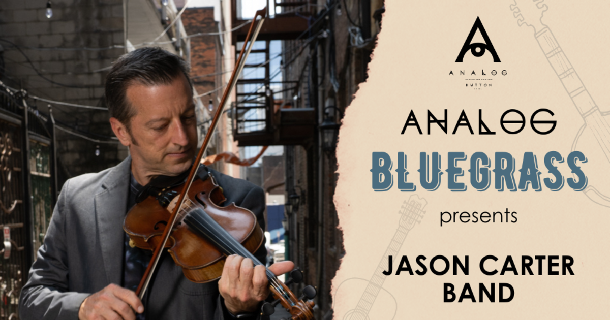 Analog Bluegrass presents Jason Carter Band in Nashville at