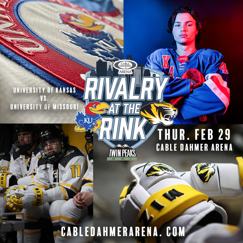 Missouri vs Kansas - Rivalry at the Rink in Independence at Cable