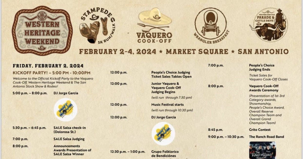 Western Heritage Weekend in San Antonio at Downtown SATX
