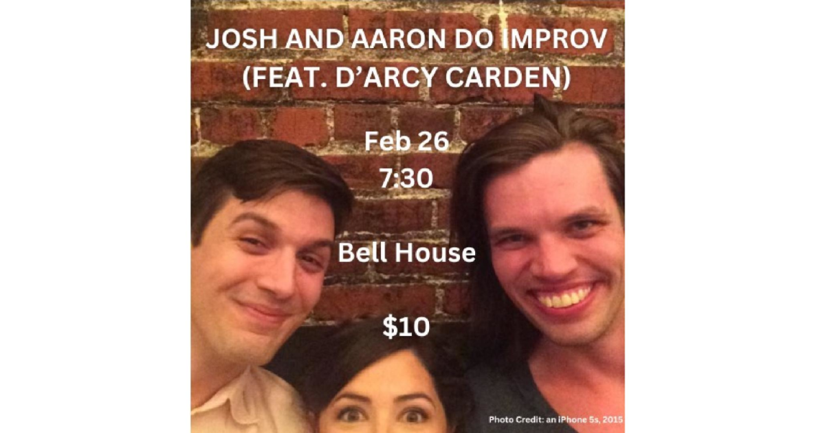 Josh & Aaron Do Improv (Feat. D'Arcy Carden) in Brooklyn at The