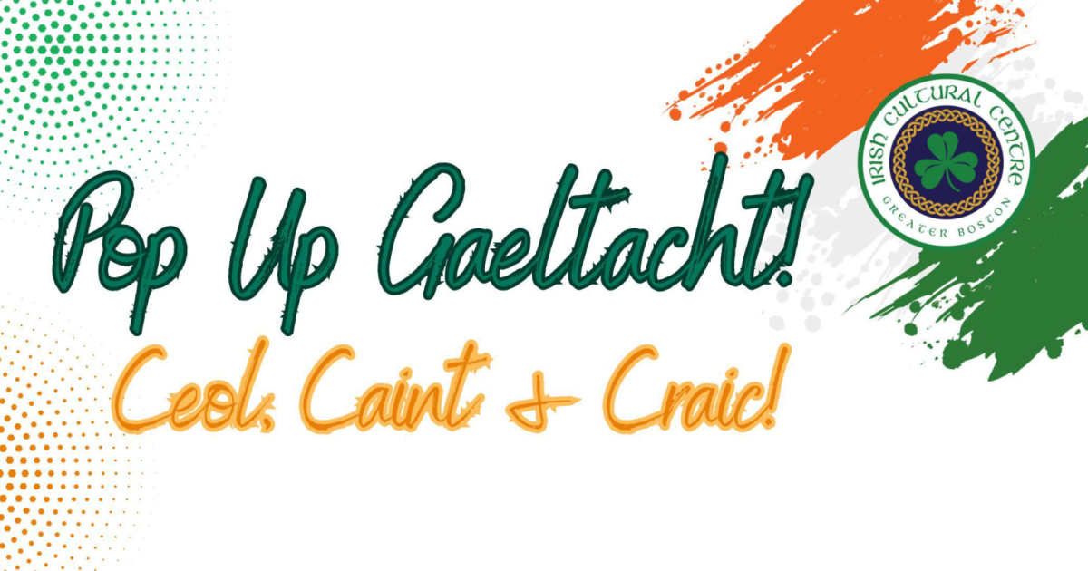 Lá Fhéile Pádraig Pop Up Gaeltacht at the ICC Pub in Canton at The
