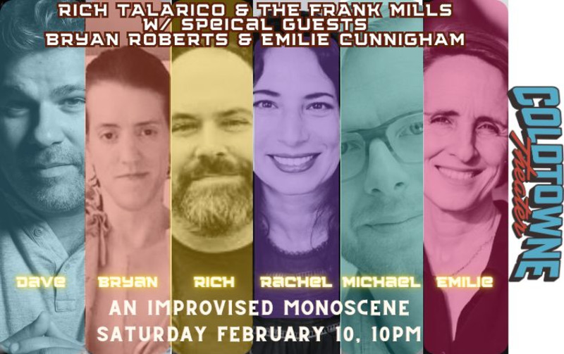 RICH TALARICO & THE FRANK MILLS with special guests AMOEBA in