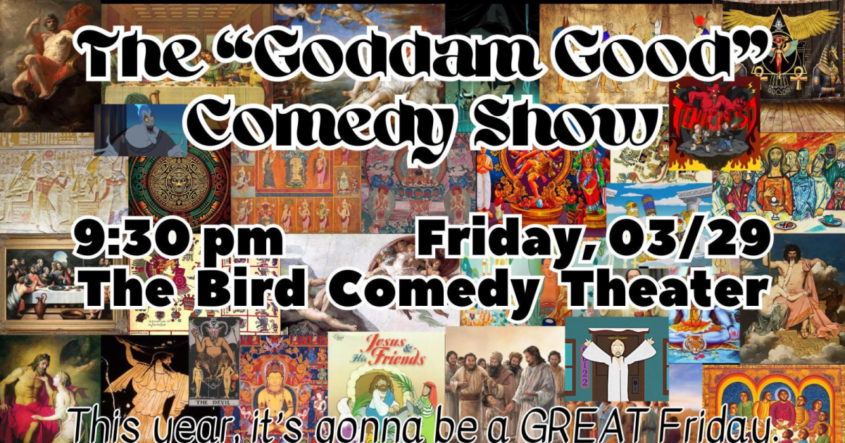 The "Goddam Good " Comedy Show in Kansas City at The Bird Comedy