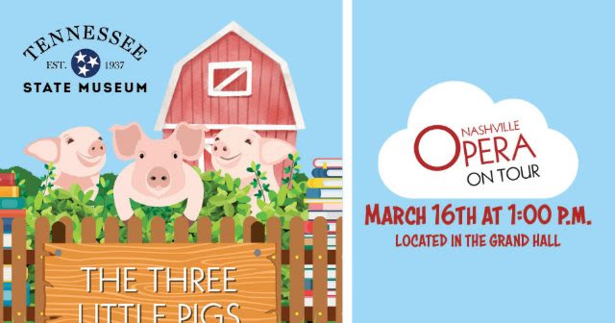 Nashville Opera On Tour: The Three Little Pigs in Nashville at
