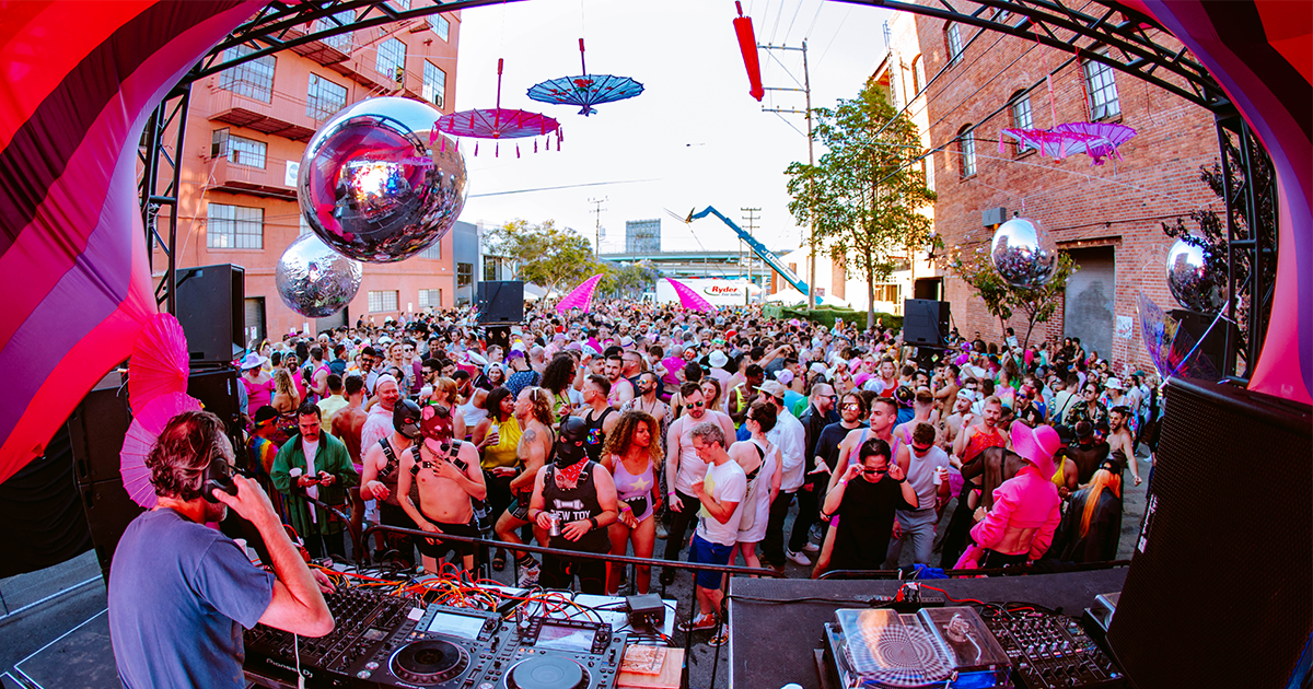 Polyglamorous Pink Block 2024 in San Francisco at The Great