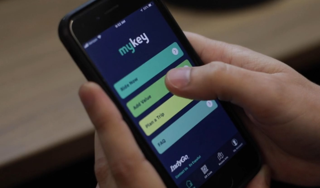 Meet MyKey, the latest upgrade for Indy Transit