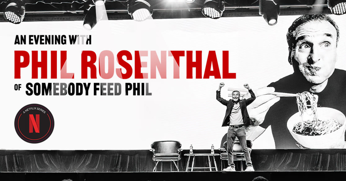 An Evening With Phil Rosenthal Of "Somebody Feed Phil" in Chicago