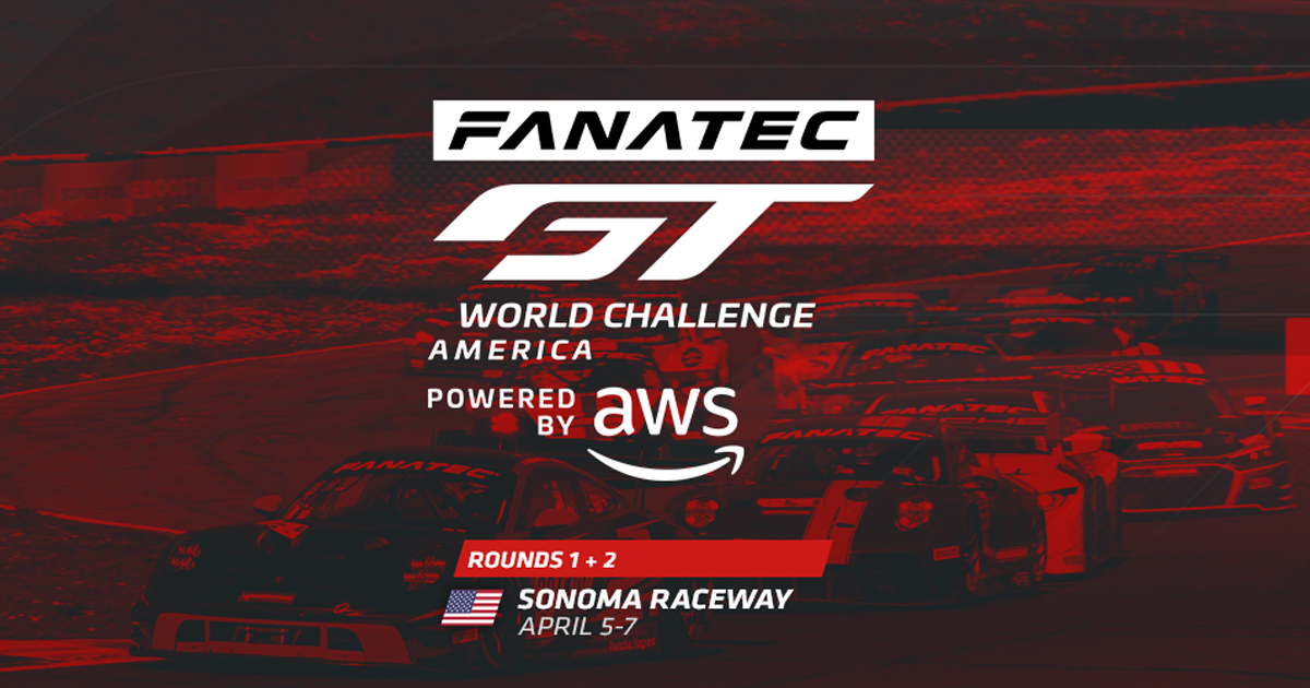 Fanatec GT World Challenge America Powered by AWS in Sonoma at