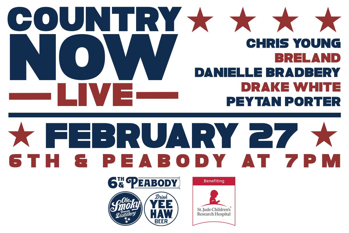 Country Now Live in Nashville at 6th & Peabody