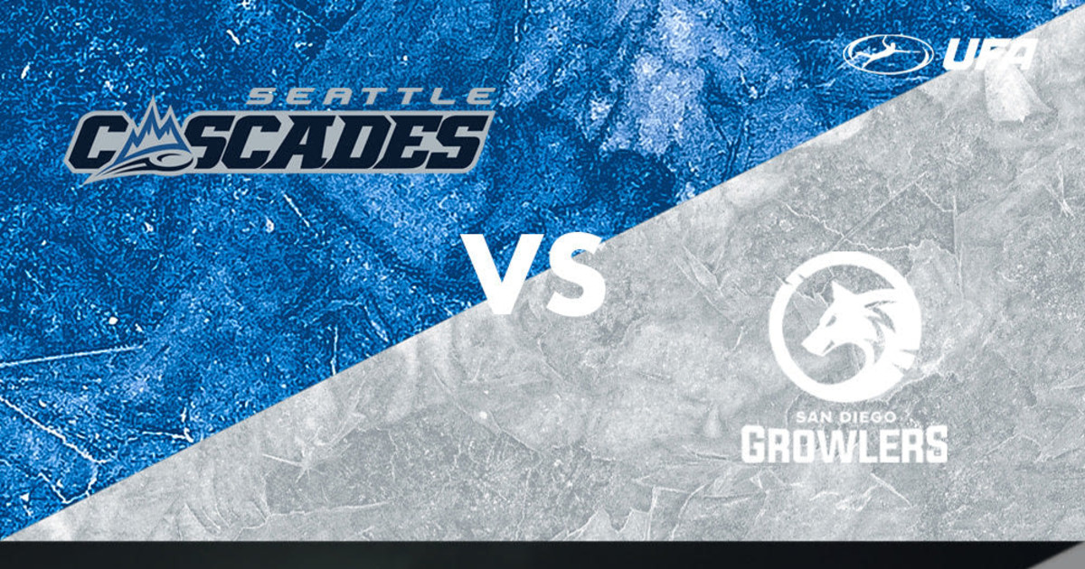 DOUBLE HEADER: Cascades vs San Diego Growlers in Seattle at