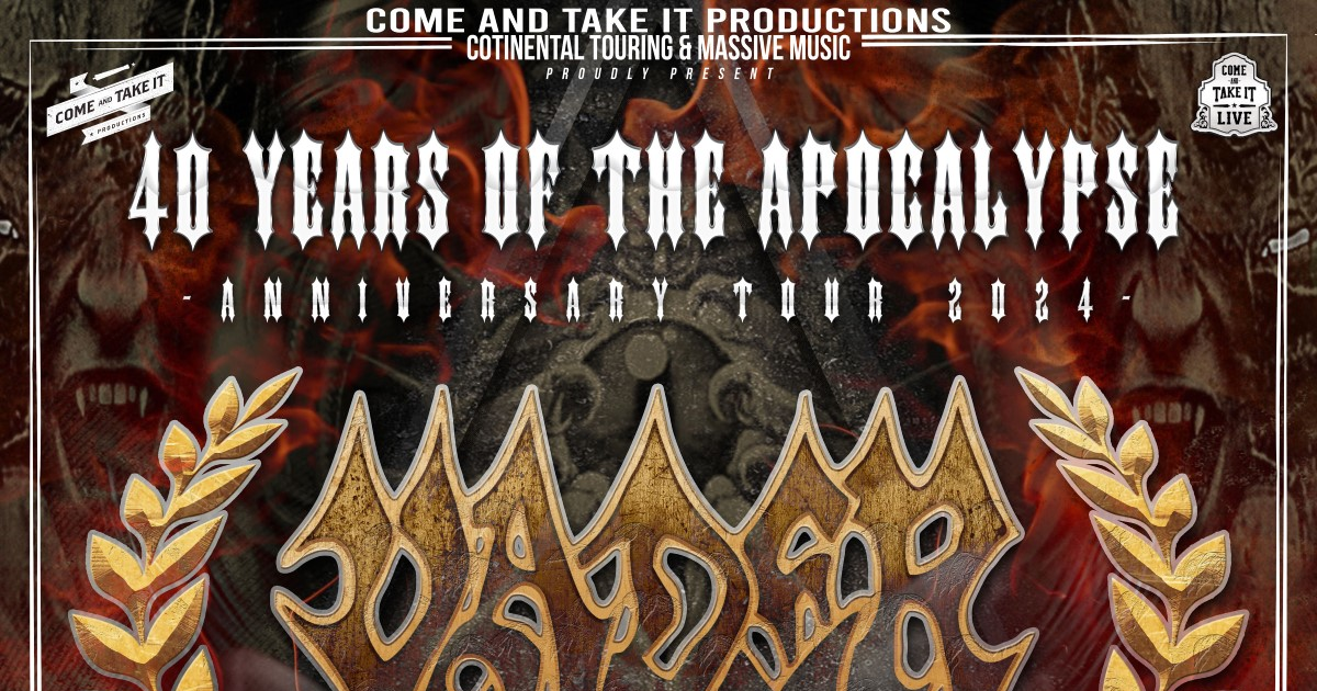 VADER: 40 Years of the Apocalypse Anniversary Tour 2024 in Austin