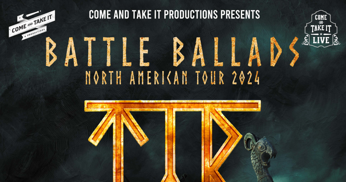 TYR: Battle Ballads - North American Tour 2024 in Austin at Come