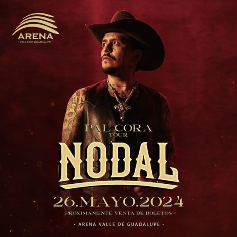 Christian Nodal: Pal Cora Tour en Ensenada en Arena Valle De