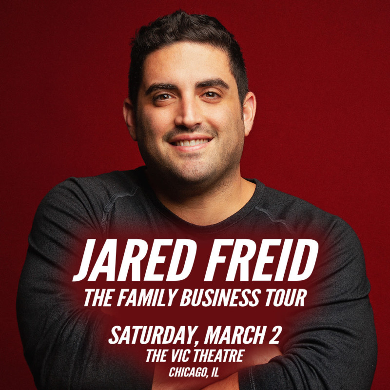Jared Freid in Chicago at The Vic Theatre