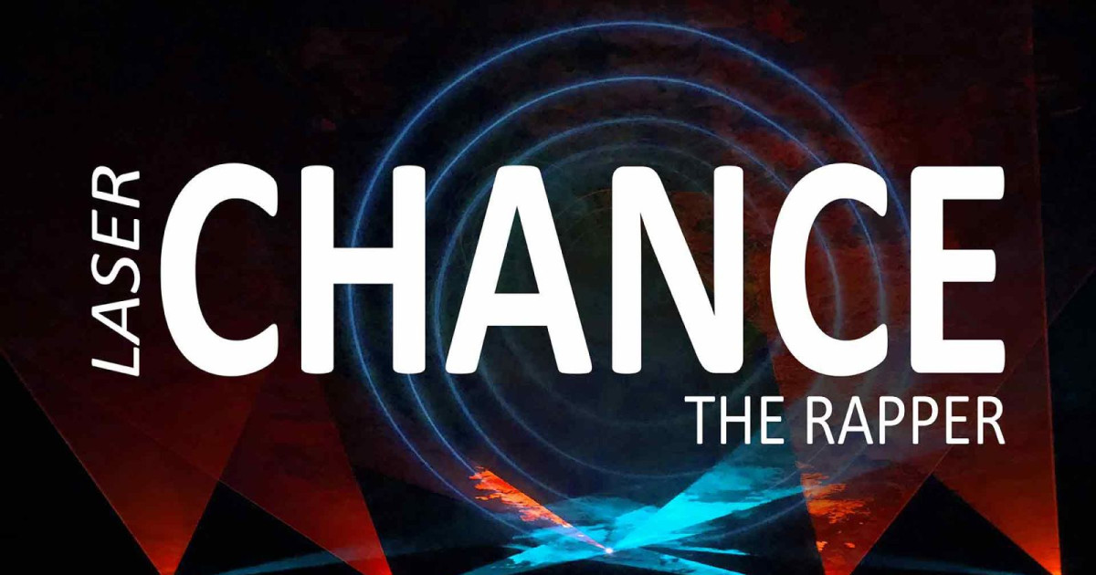 Laser Chance The Rapper in Seattle at Pacific Science Center