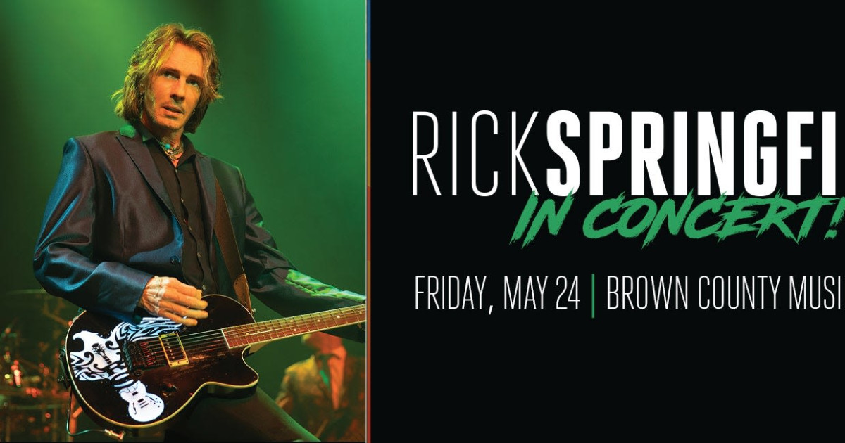 Rick Springfield in Nashville at Brown County Music Center