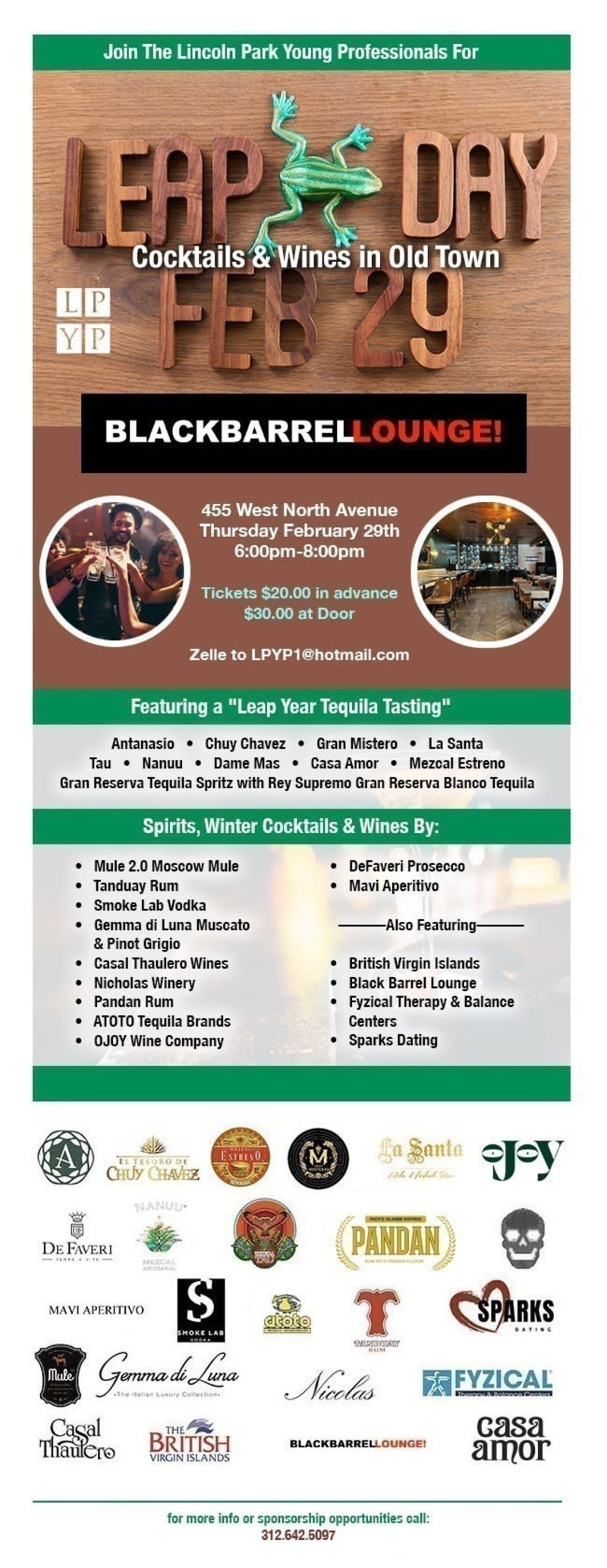 LEAP DAY: Cocktails & Wine In Old Town in Chicago at Black Barrel