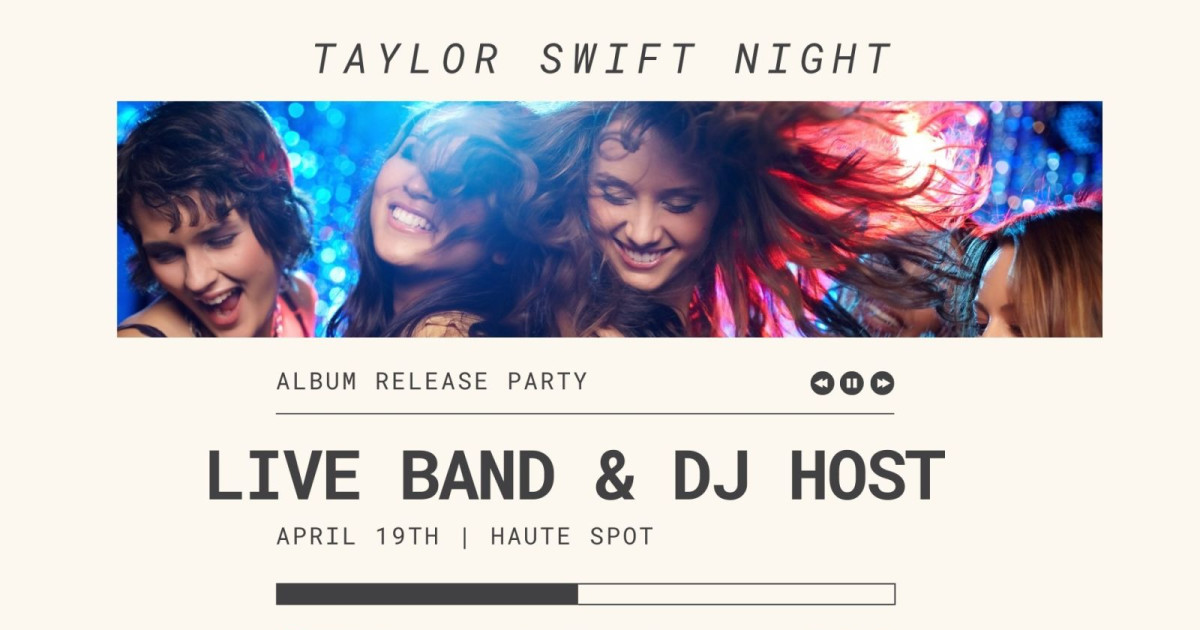 Taylor Swift Album Release Party (Live Band & DJ) in Cedar Park at