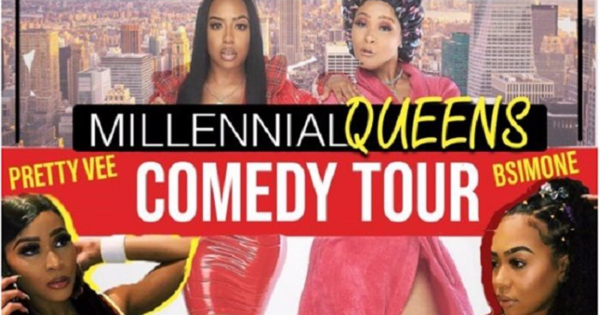 B. Simone featuring Pretty Vee in San Antonio at Laugh Out Loud