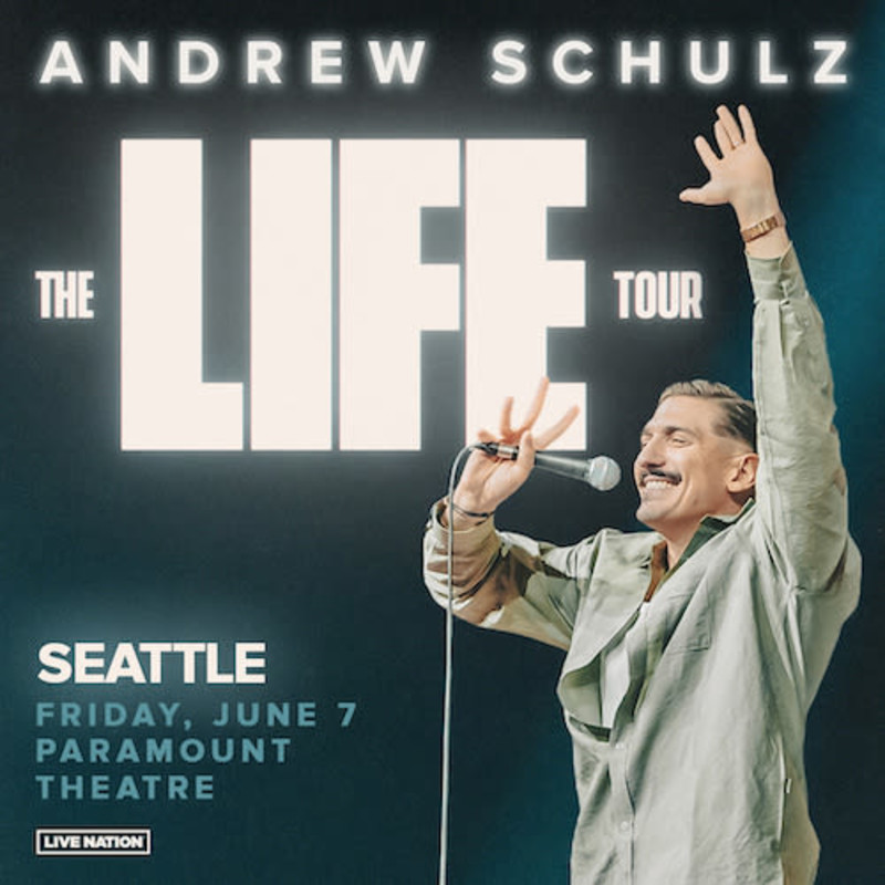Andrew Schulz in Seattle at Paramount Theatre