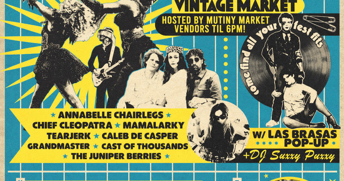 SX Soundcheck Saturday ft. Punk Rock Vintage Market, Golden Dawn