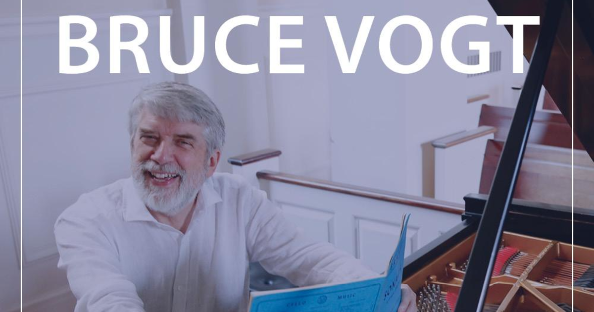 Pianist Bruce Vogt: 'Lebewohl. A Final Recital' in Victoria at
