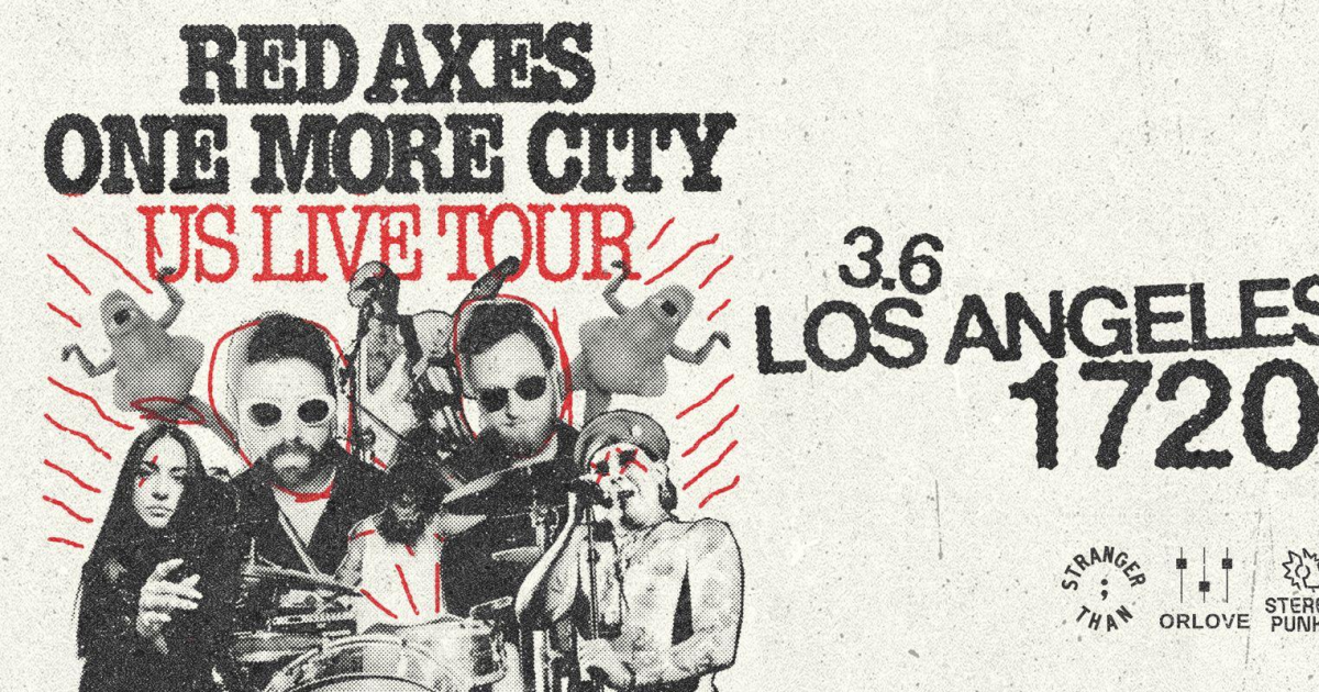 Red Axes LIVE! in los angles at 1720
