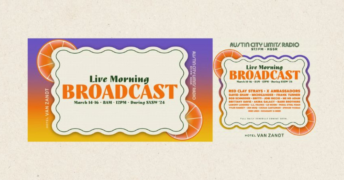 Live Morning Broadcast During SXSW 2024 in Austin at Hotel Van