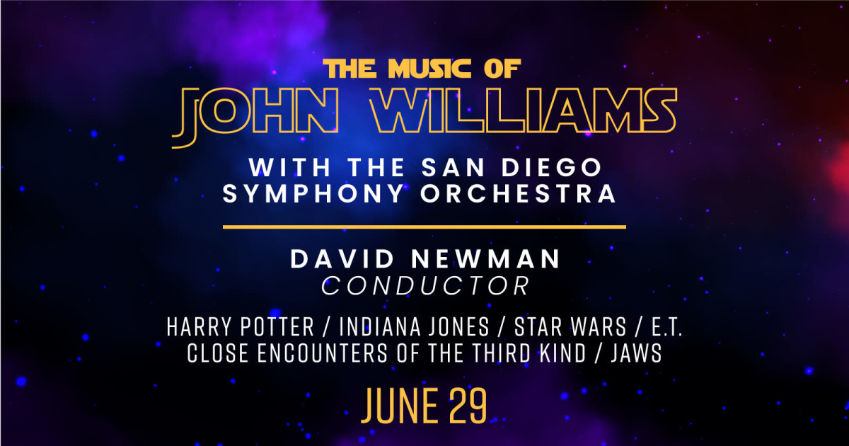 The Music of John Williams in San Diego, at The Rady Shell at Jacobs