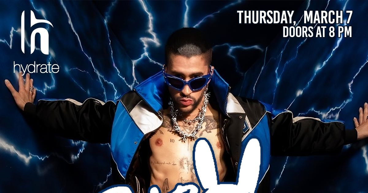 Bad Bunny Birthday Bash in Chicago at Hydrate Nightclub
