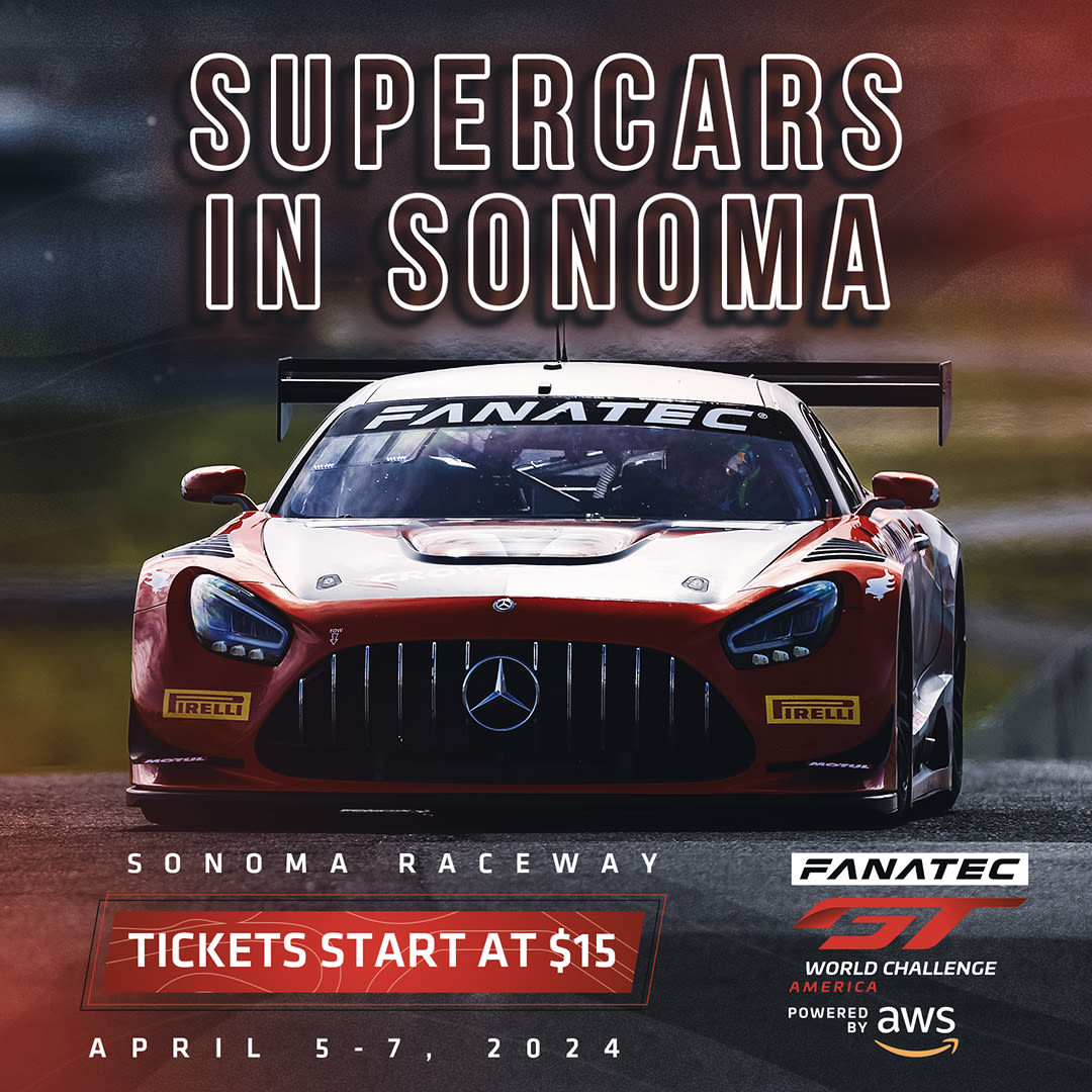 Fanatec GT World Challenge America Powered by AWS in Sonoma at