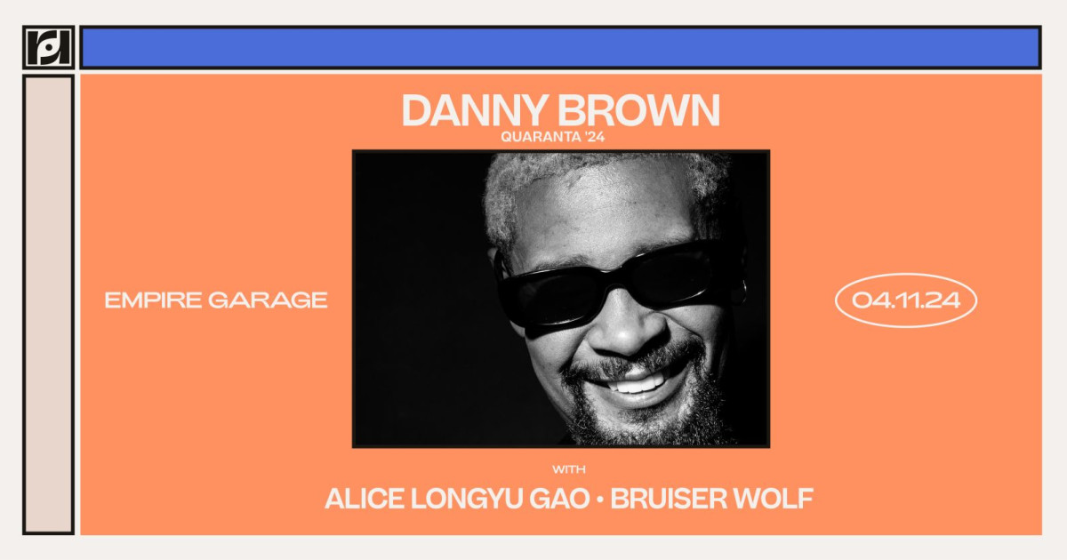 Danny Brown - Quaranta '24 w/ Alice Longyu Gao & Bruiser Wolf in