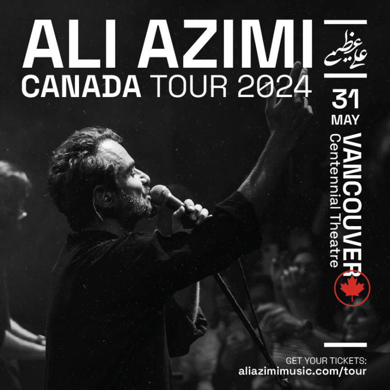 Ali Azimi Live In Vancouver in North Vancouver at Centennial