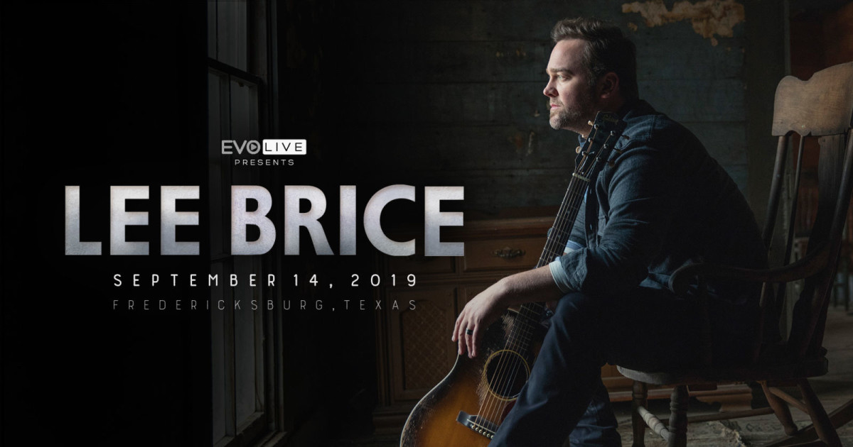 Lee Brice with Mason Lively in Fredericksburg at The Backyard