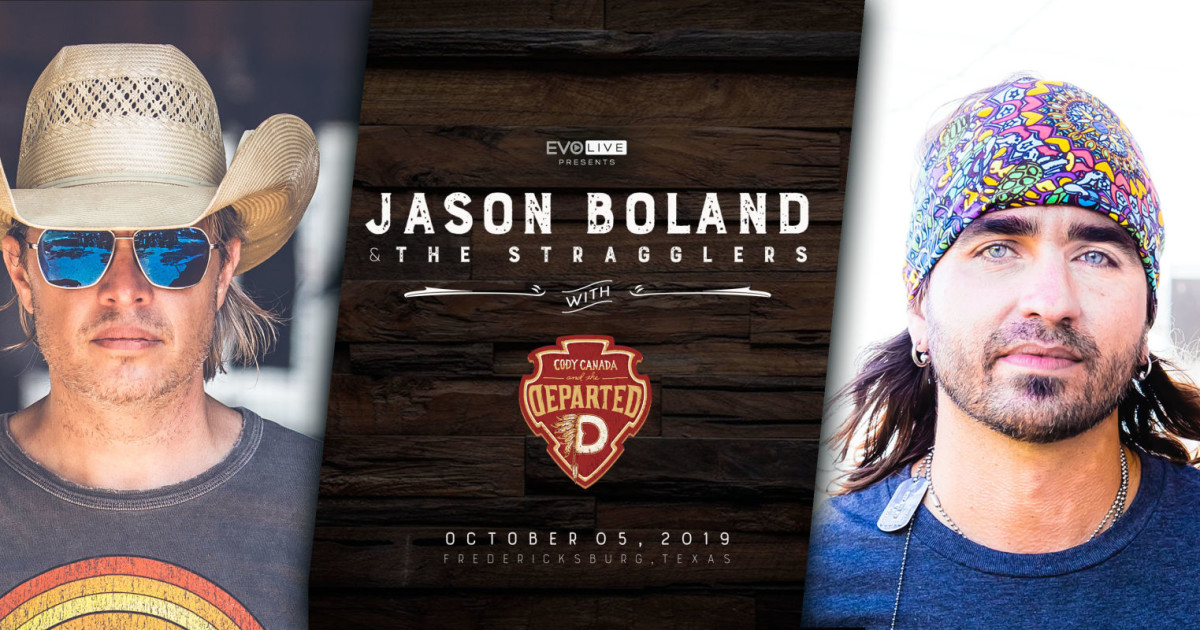 Jason Boland & The Stragglers + Cody Canada & The Departed in
