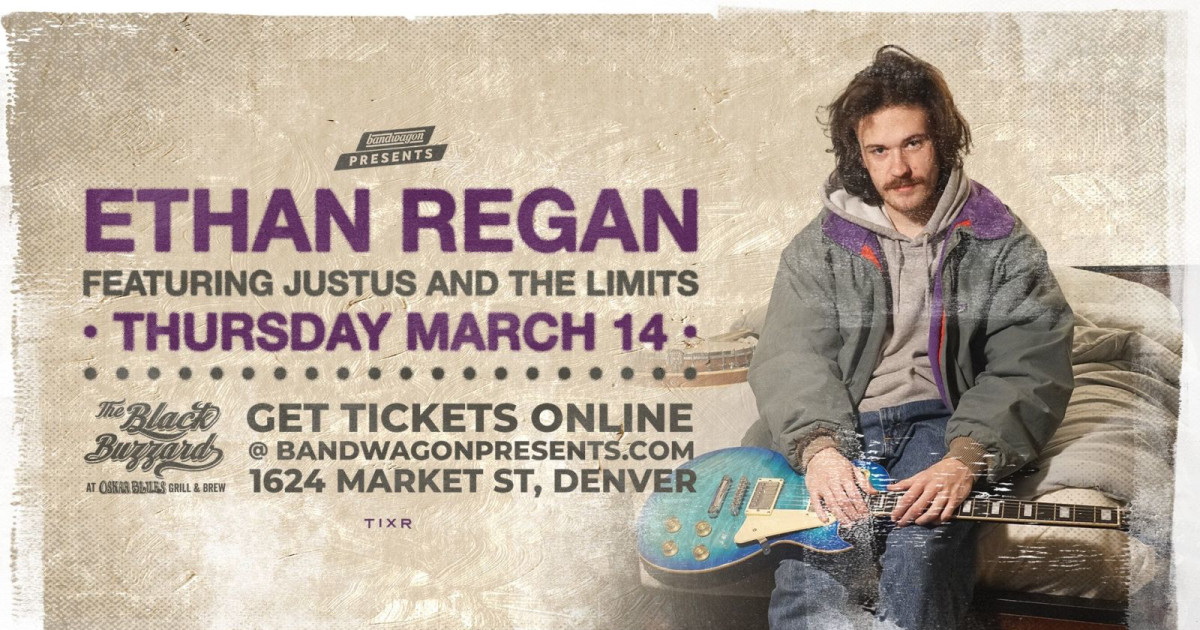 Ethan Regan with Justus and The Limits in Denver at The Black