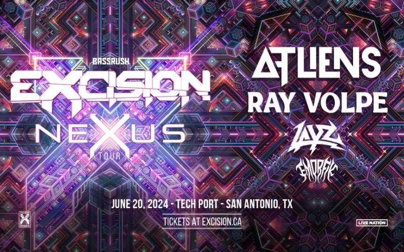 Excision: Nexus Tour in San Antonio at Boeing Center at Tech Port