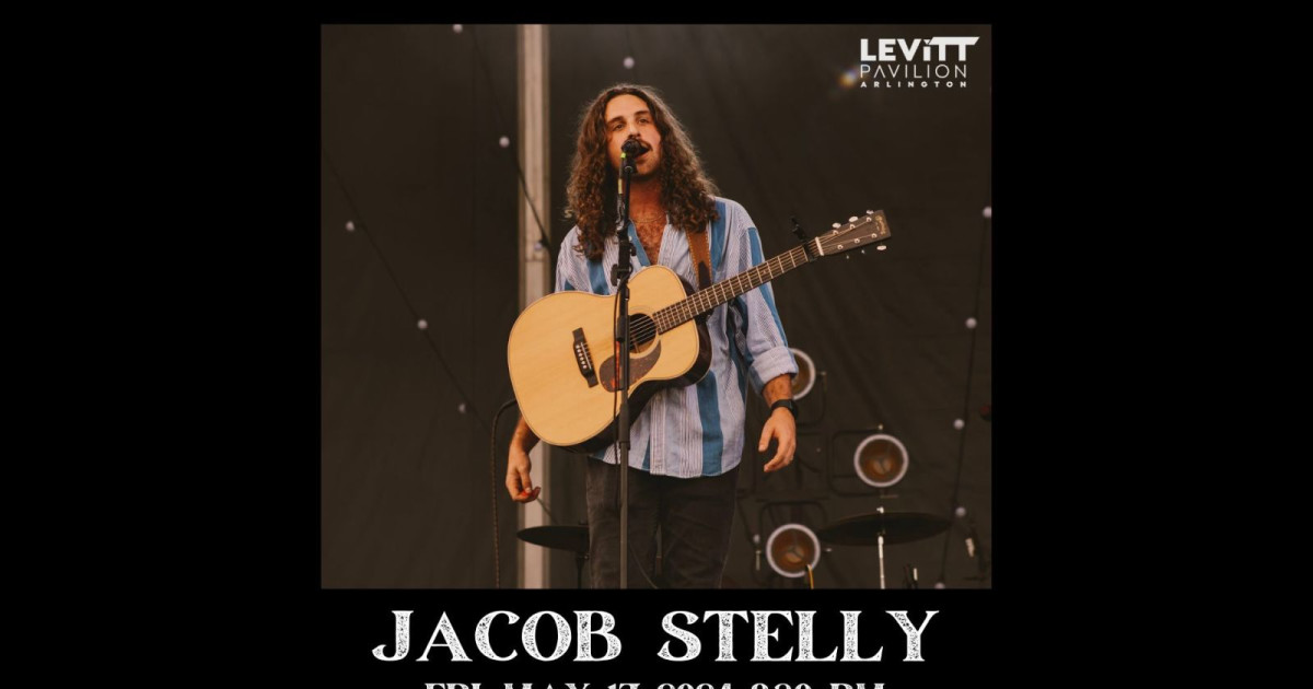 Jacob Stelly with The Red Iron Push in Arlington at Levitt