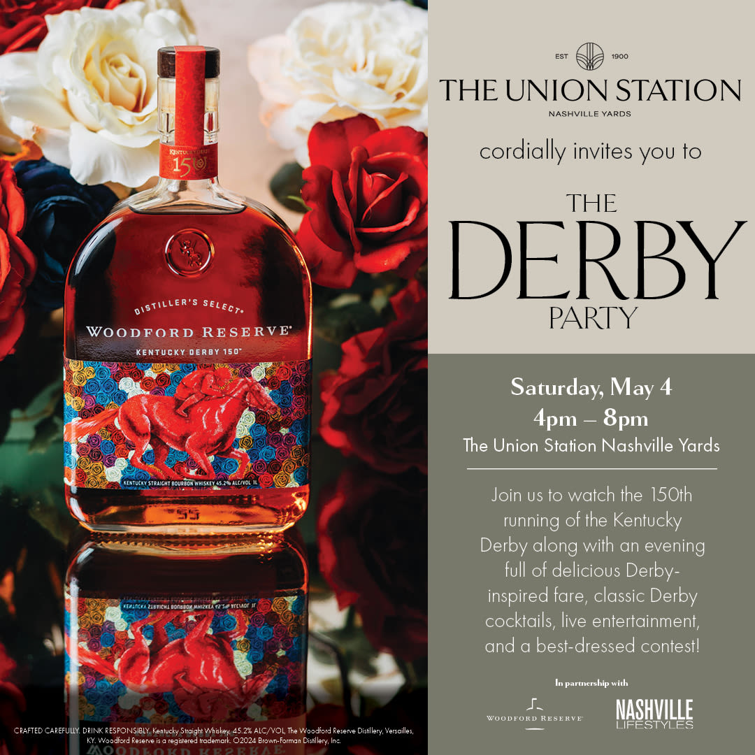 Derby Party in Nashville at The Union Station Nashville Yards