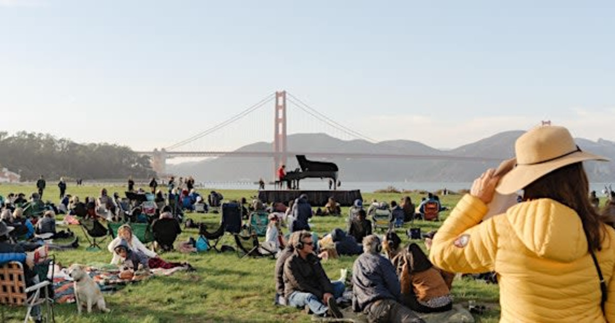 IN A LANDSCAPE: Crissy Field in San Francisco at Crissy Field